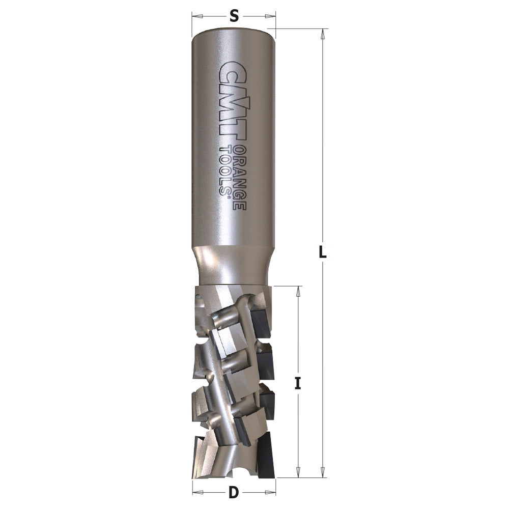 CMT 142.721.61 DP ROUTER CUTTER W/ 20° SHEAR ANGLE D=20x30x90 S=20x45 ...